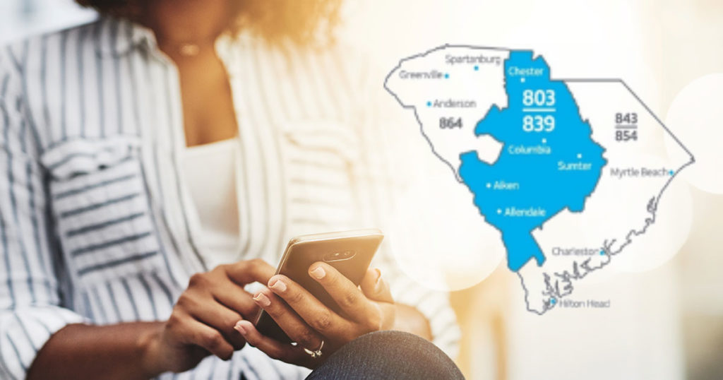 New Area Code for Customers Within 803 Region - FTC