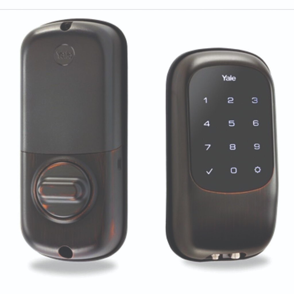 Yale YRD120ZW0BP Key-Free Touchscreen Z-Wave Deadbolt Entry Lock - FTC